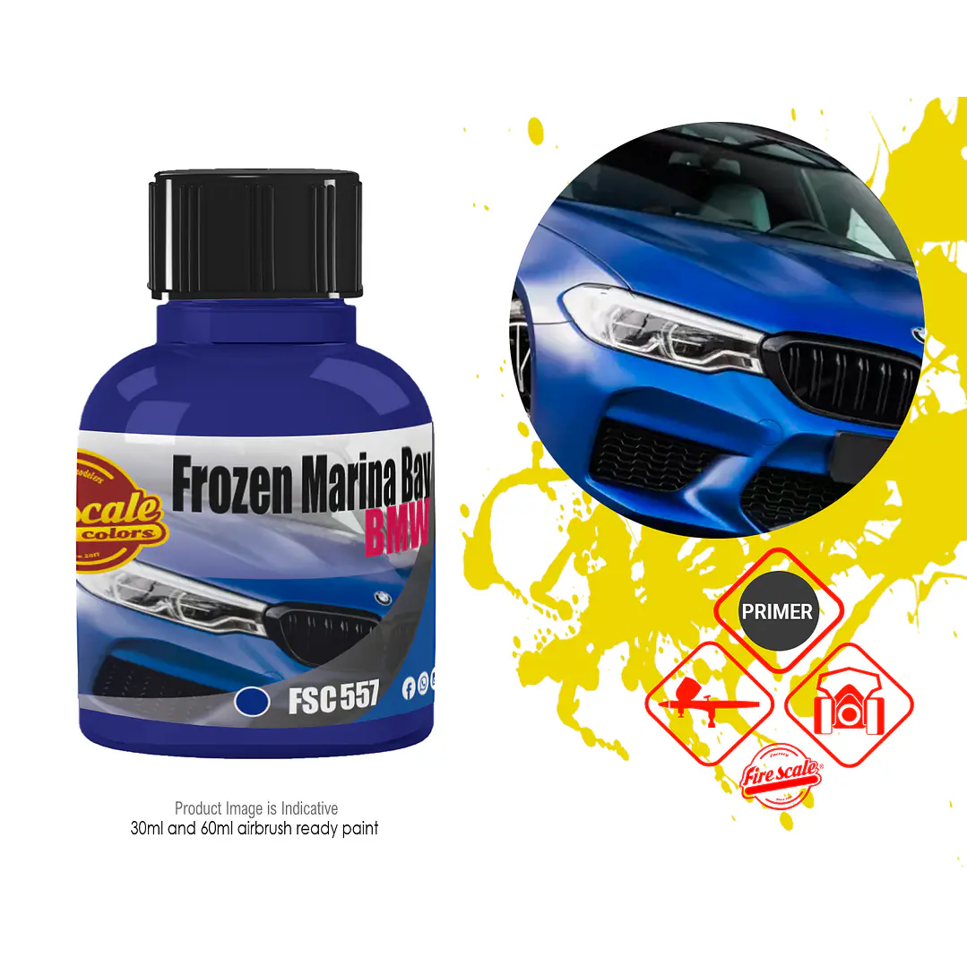 Frozen Marina Bay Blue BMW
