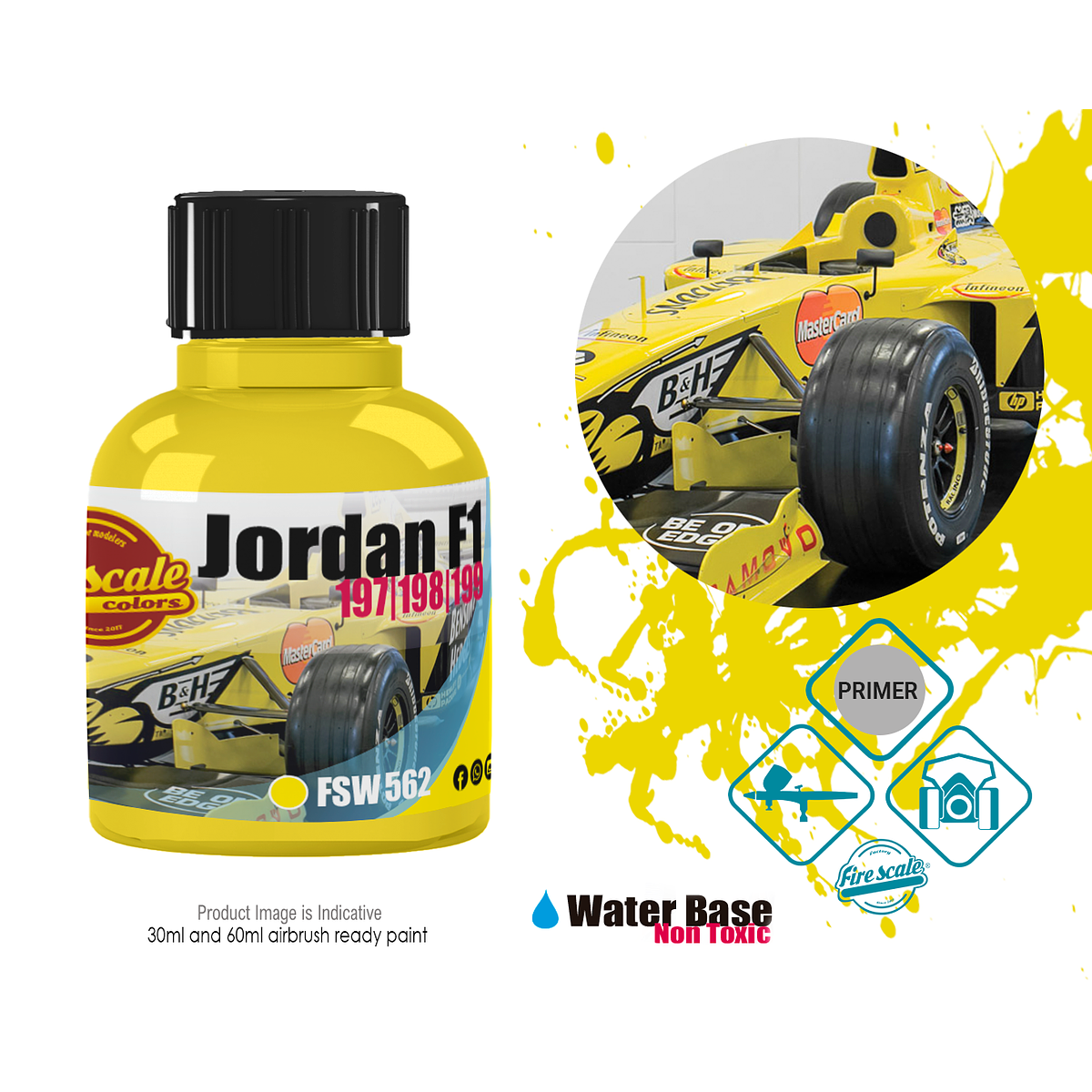 Jordan 197/198/199 Yellow