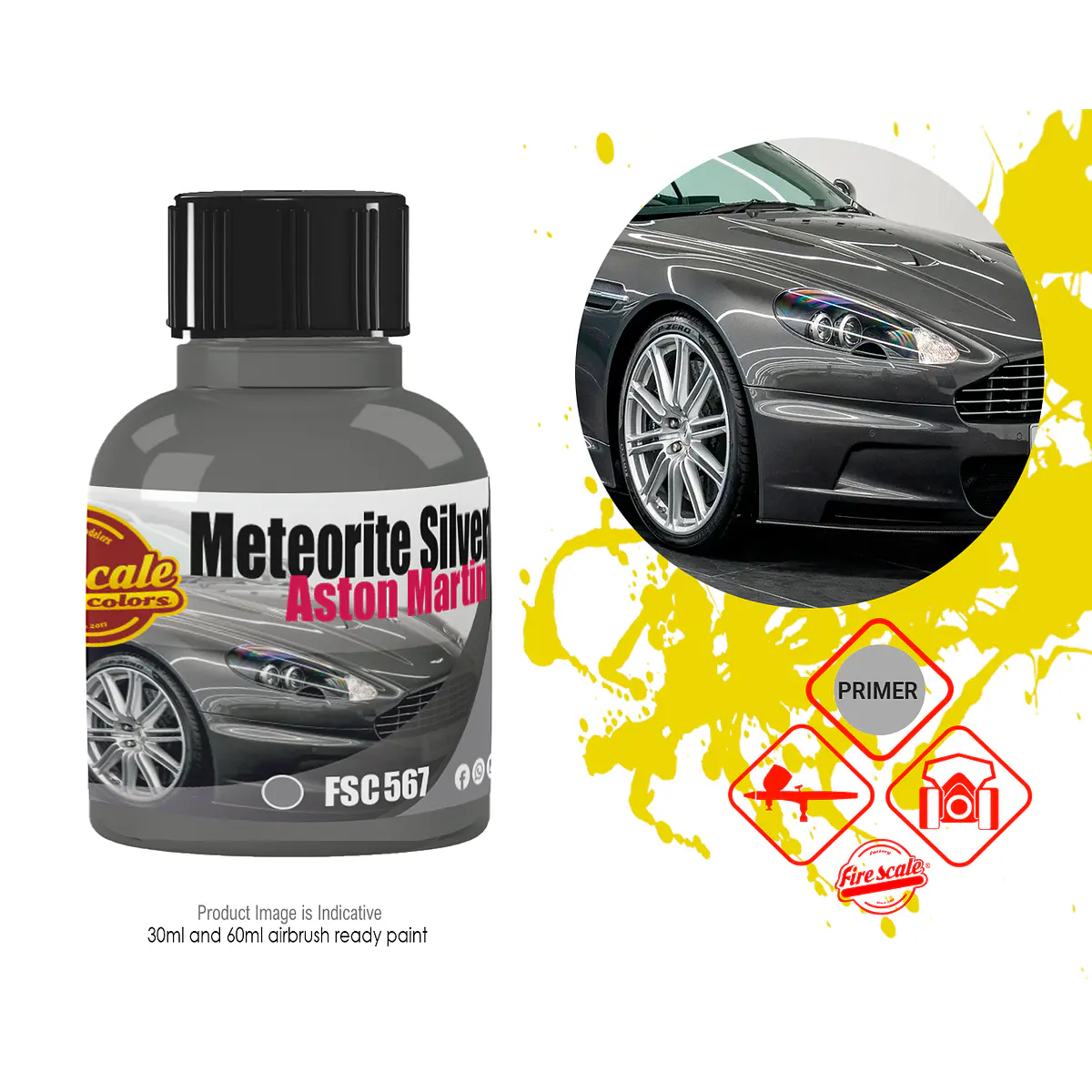 Meteorite Silver Aston Martin