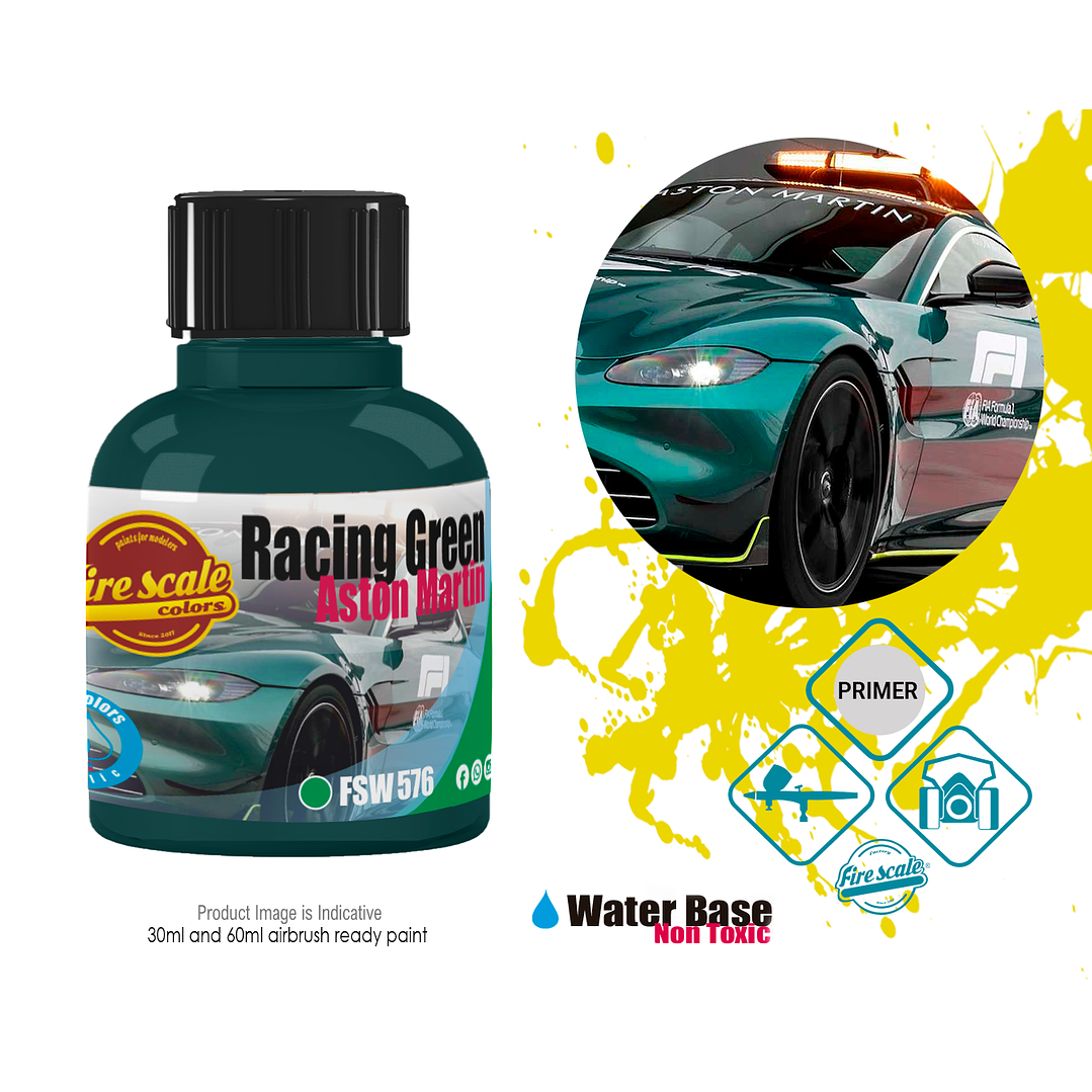 Racing Green Aston Martin