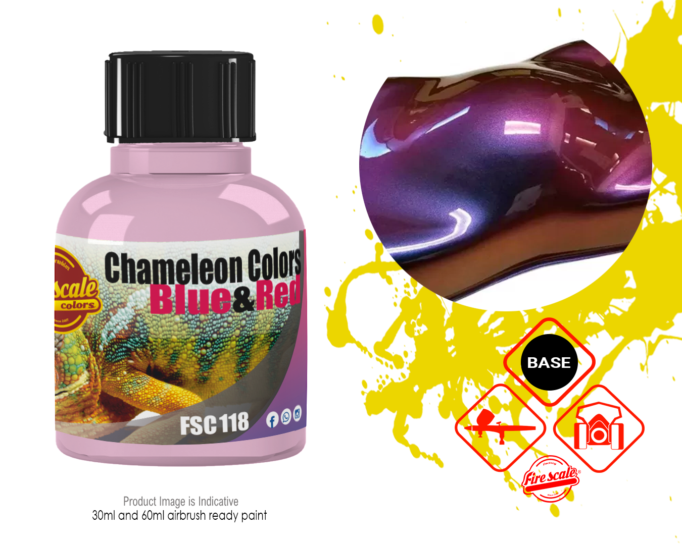 Red & Blue Chameleon