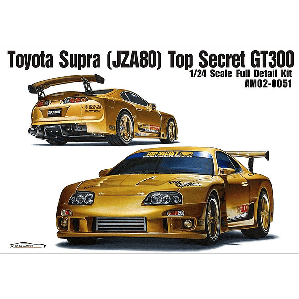 Toyota Supra (JZA80) Top Secret GT300 Widebody