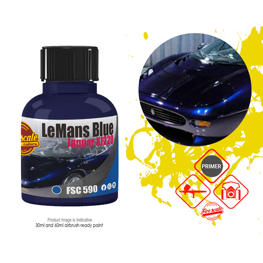 LeMans Blue Jaguar XJ220