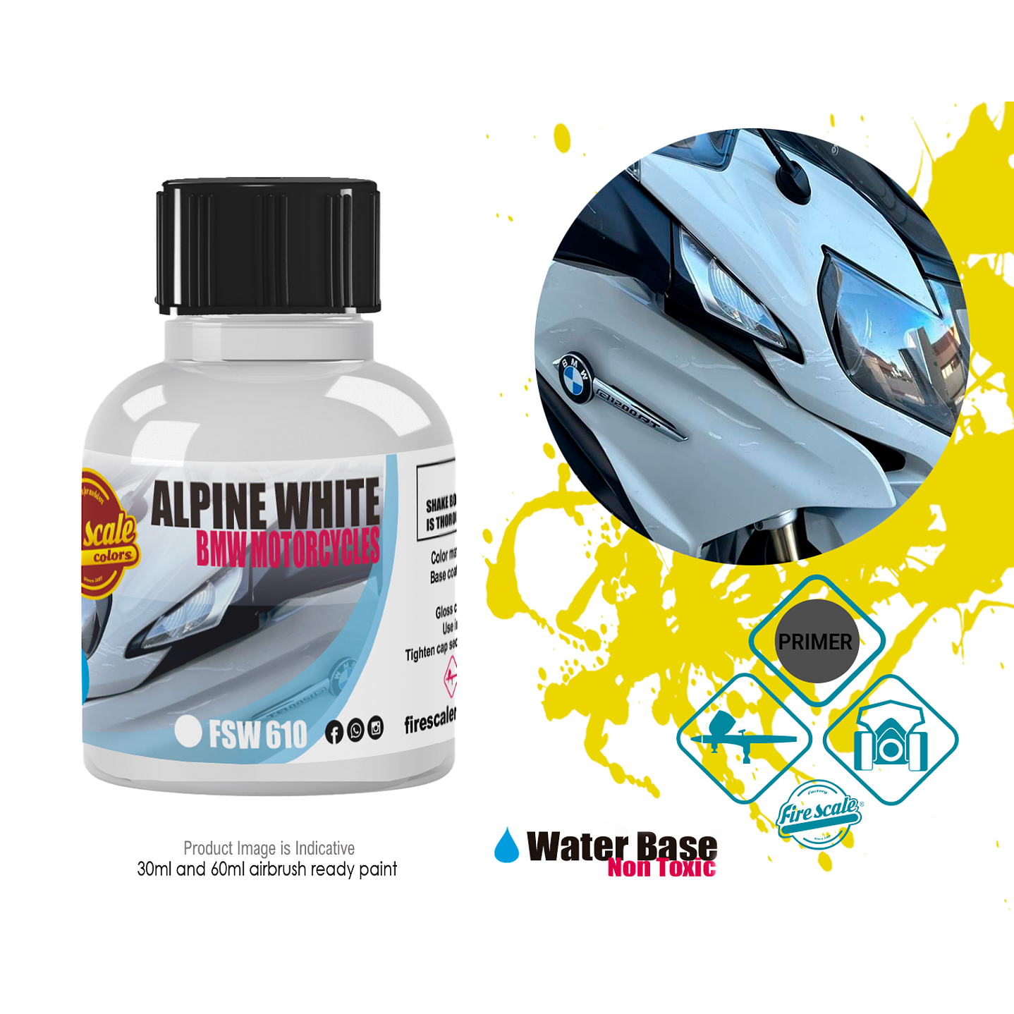 Alpine White BMW Motorcycles