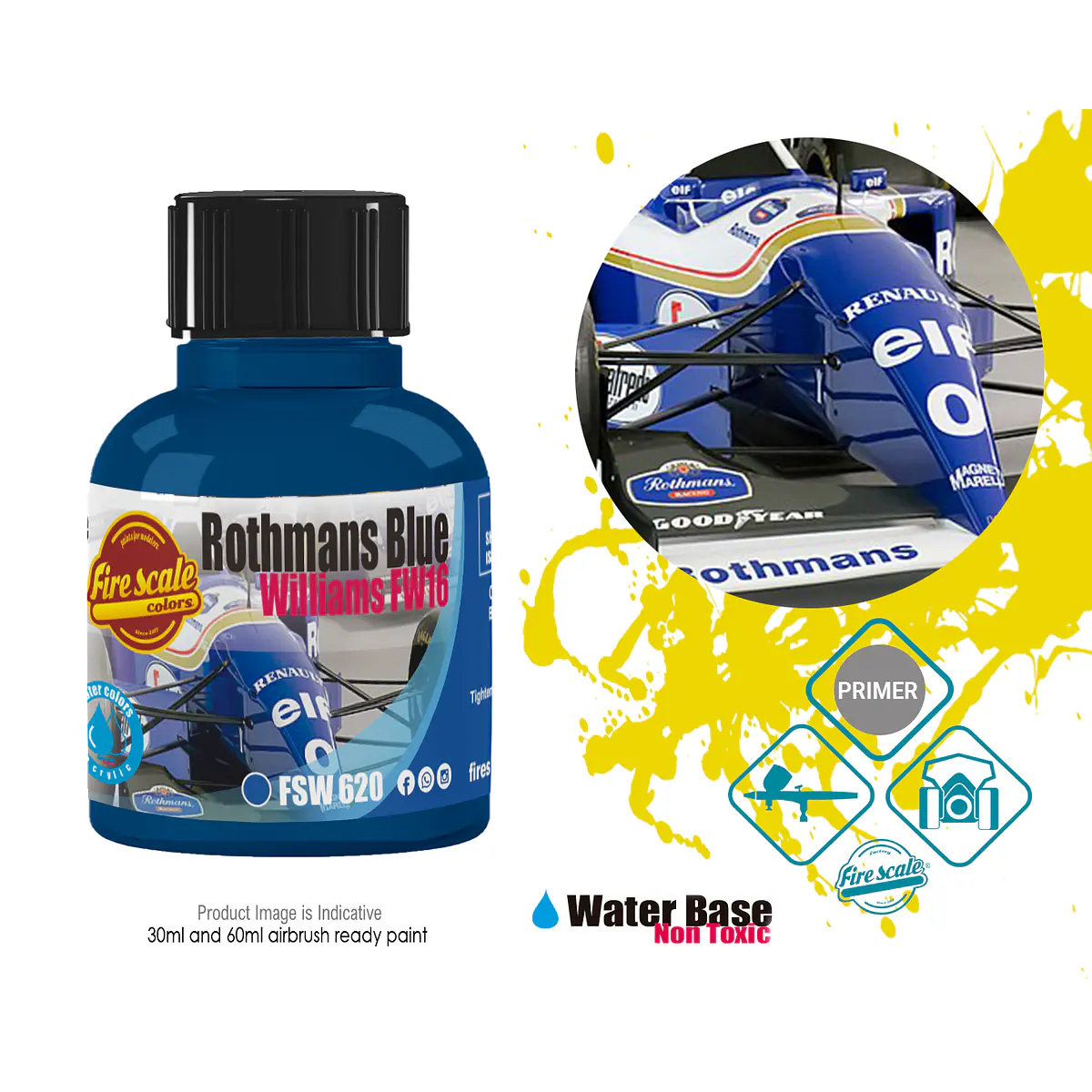 Williams FW16 Rothmans Blue