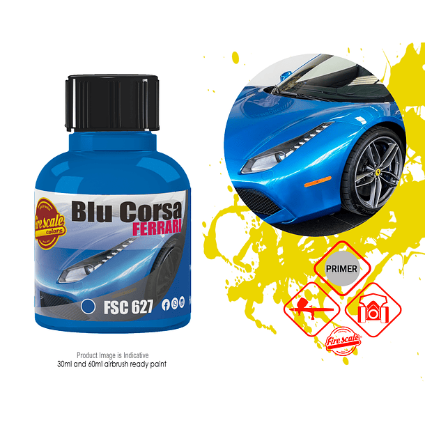 Blu Corsa Ferrari
