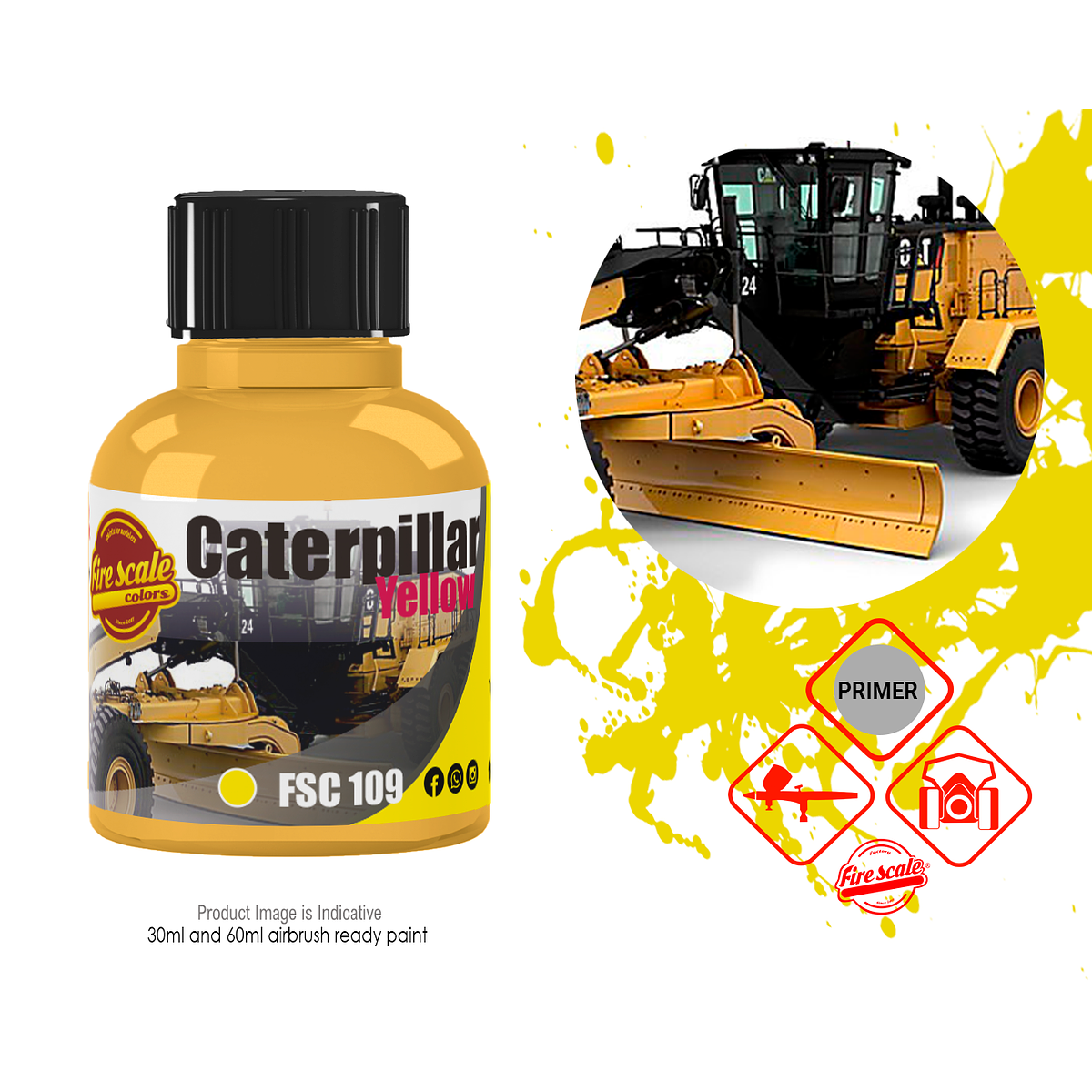 Caterpillar Yellow