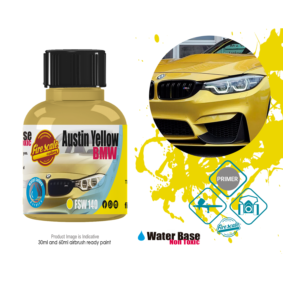 Austin Yellow Metallic Bmw