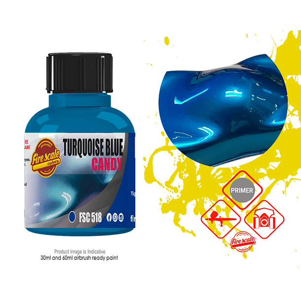 Turquoise Blue Candy