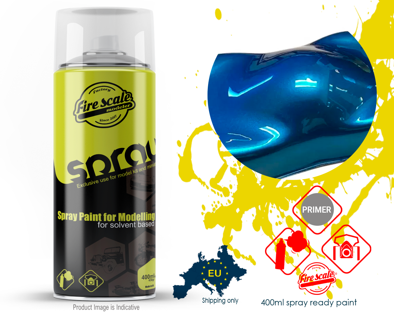 Turquoise Blue Candy 400ml