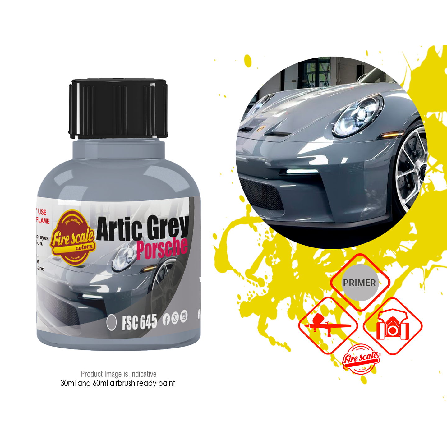 Artic Grey Porsche