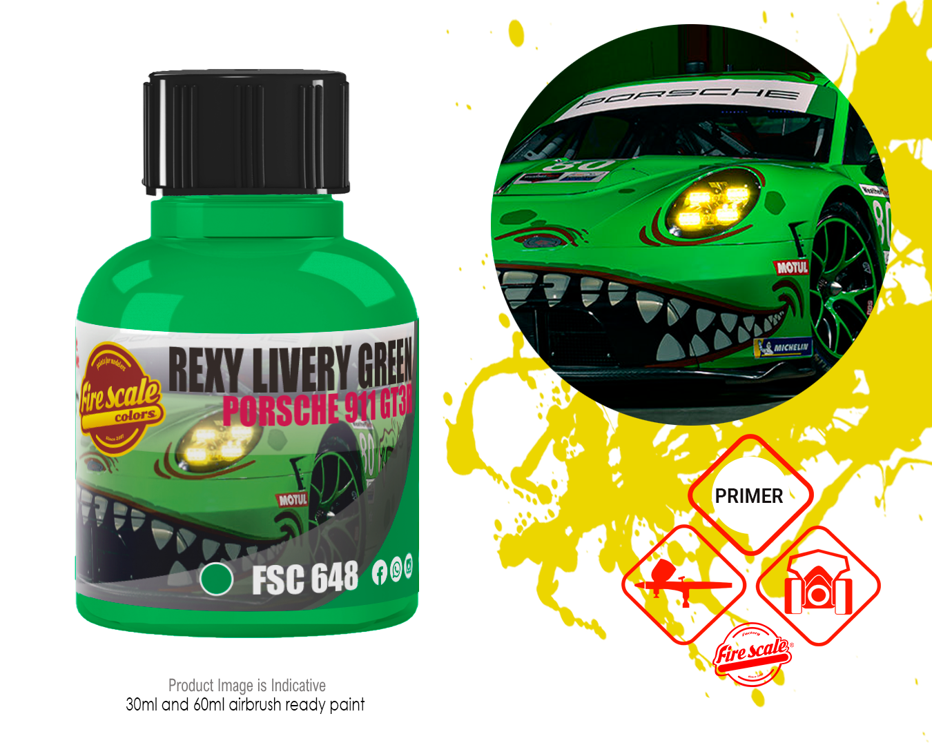 PORSCHE 911 GT3R REXY LIVERY