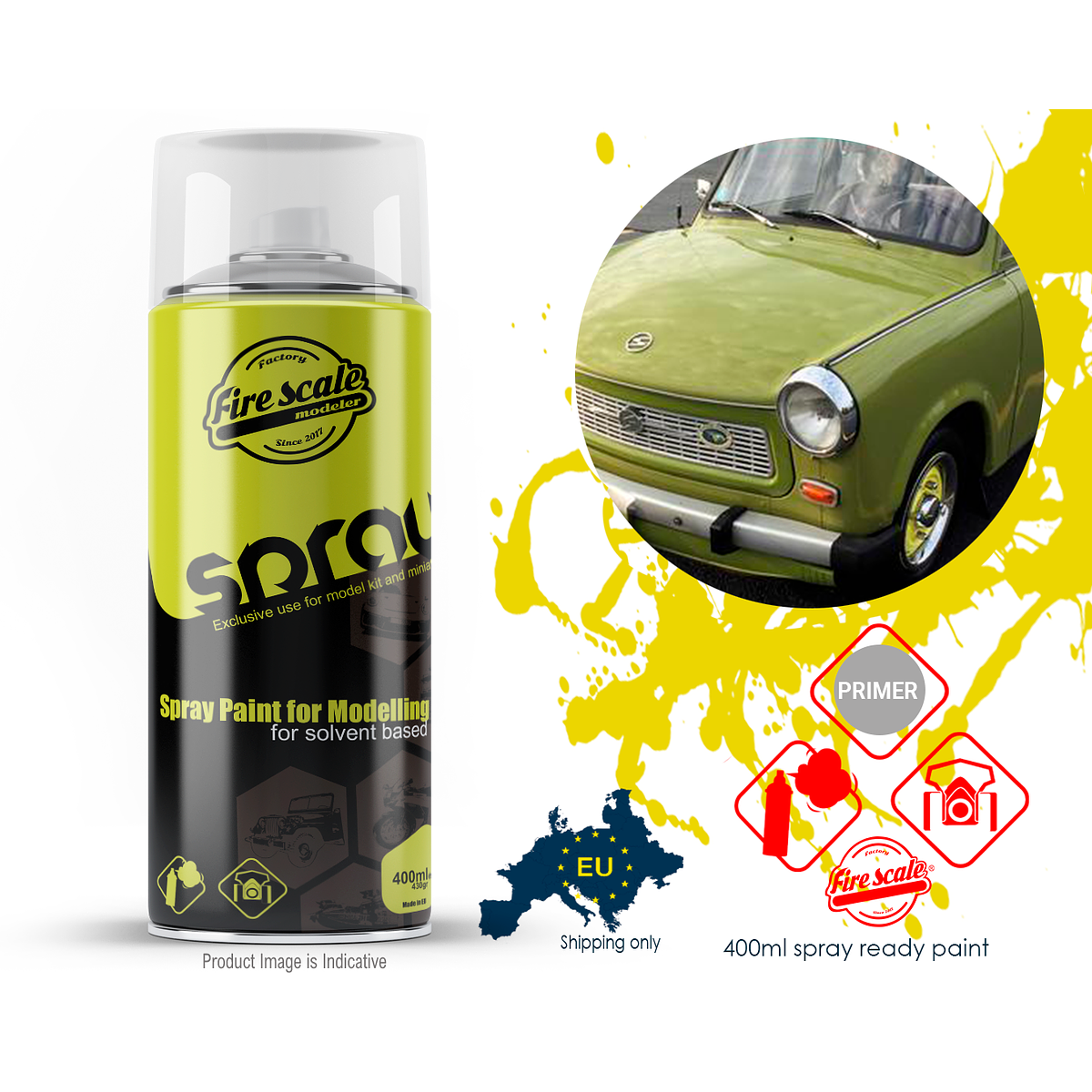 Panama Green Trabant 601 LX 400ml