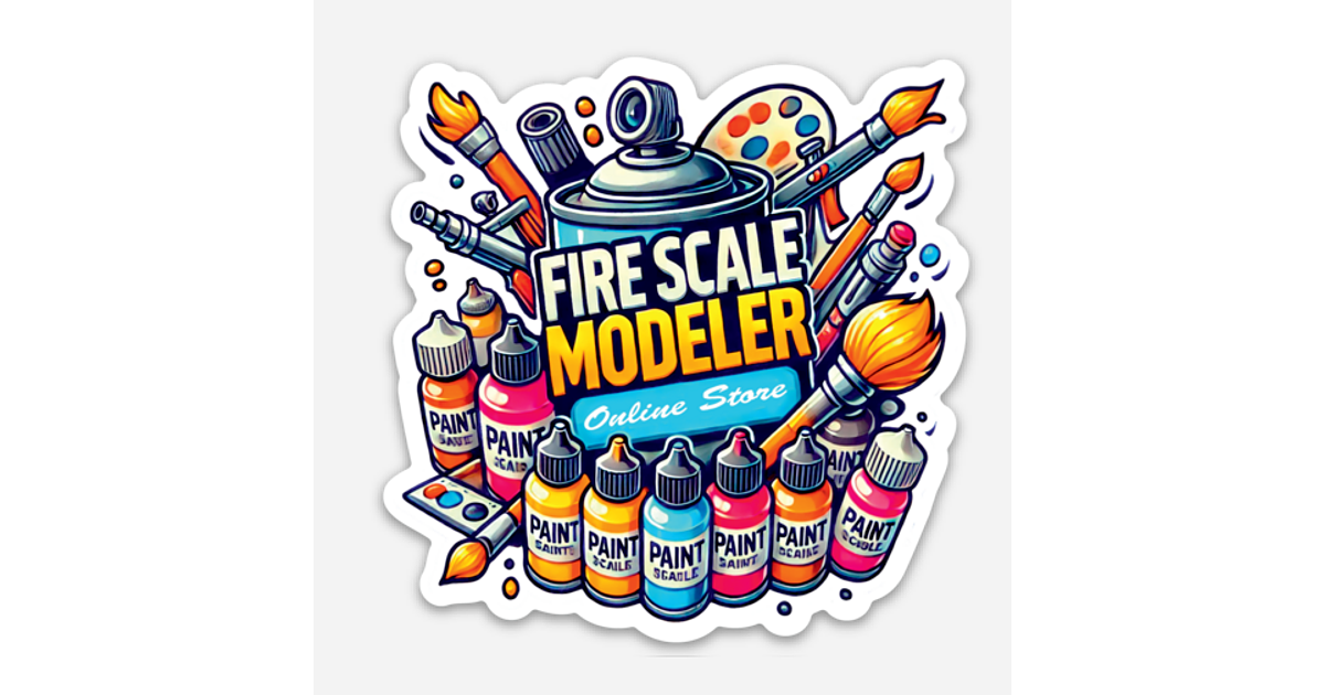 Sticker Fire Scale