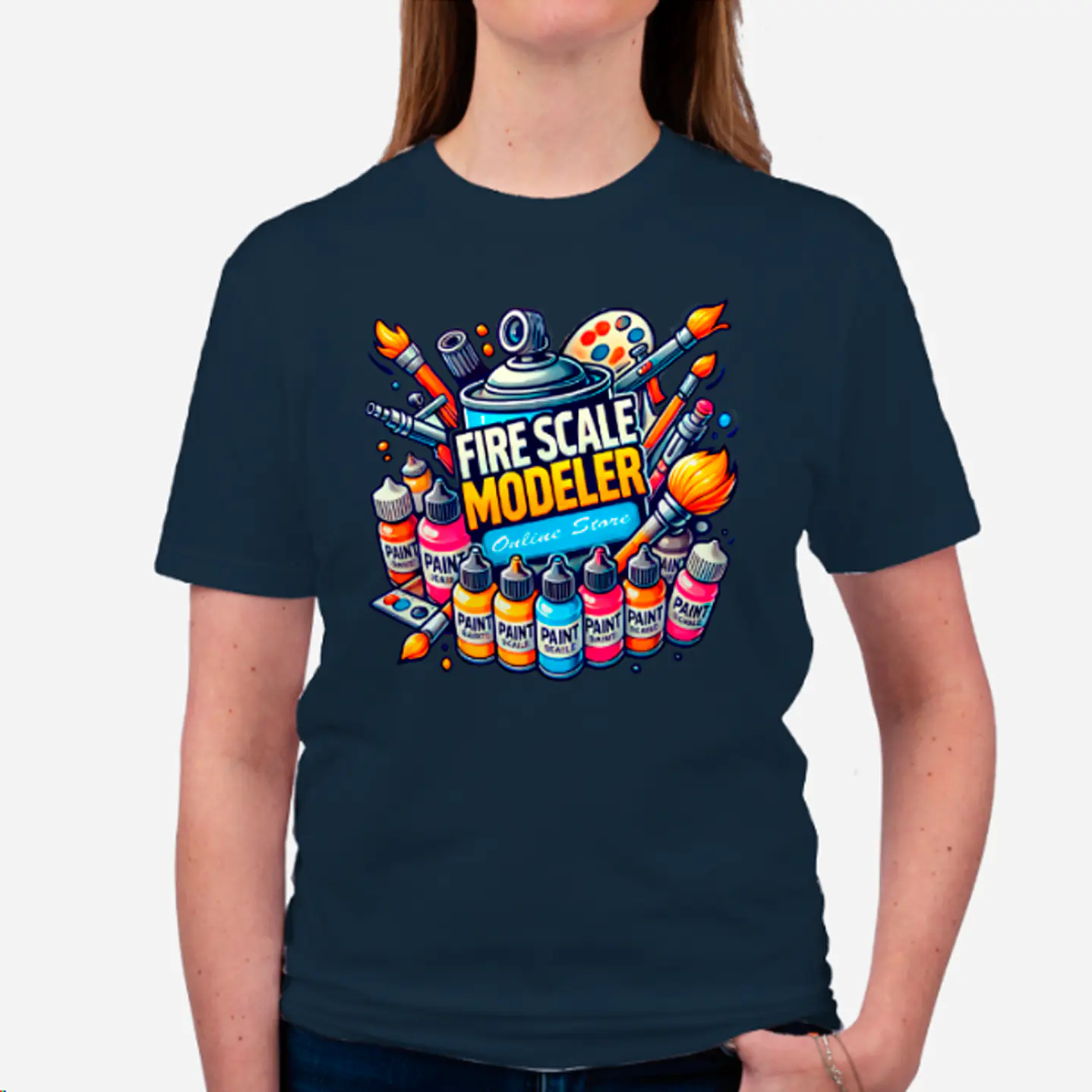 T-shirt Fire Scale Modeler