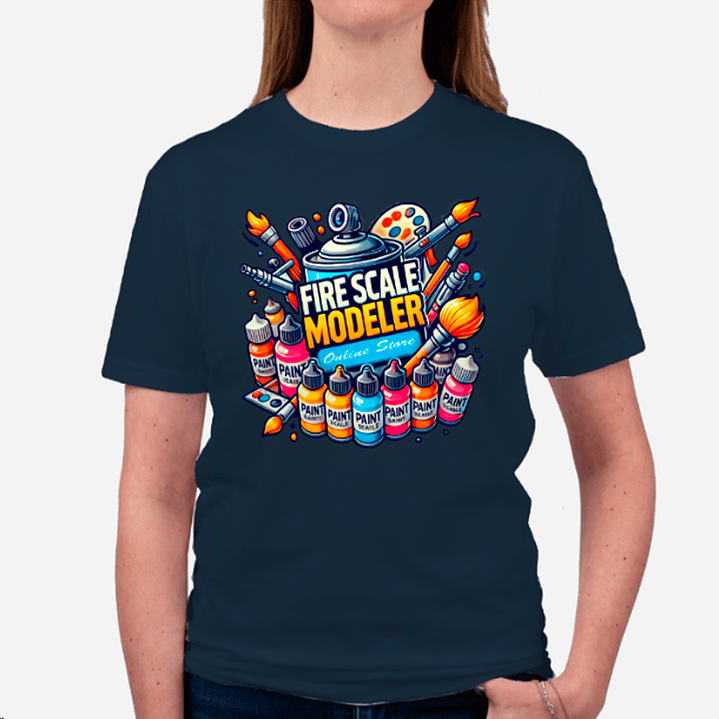 T-shirt Fire Scale Modeler