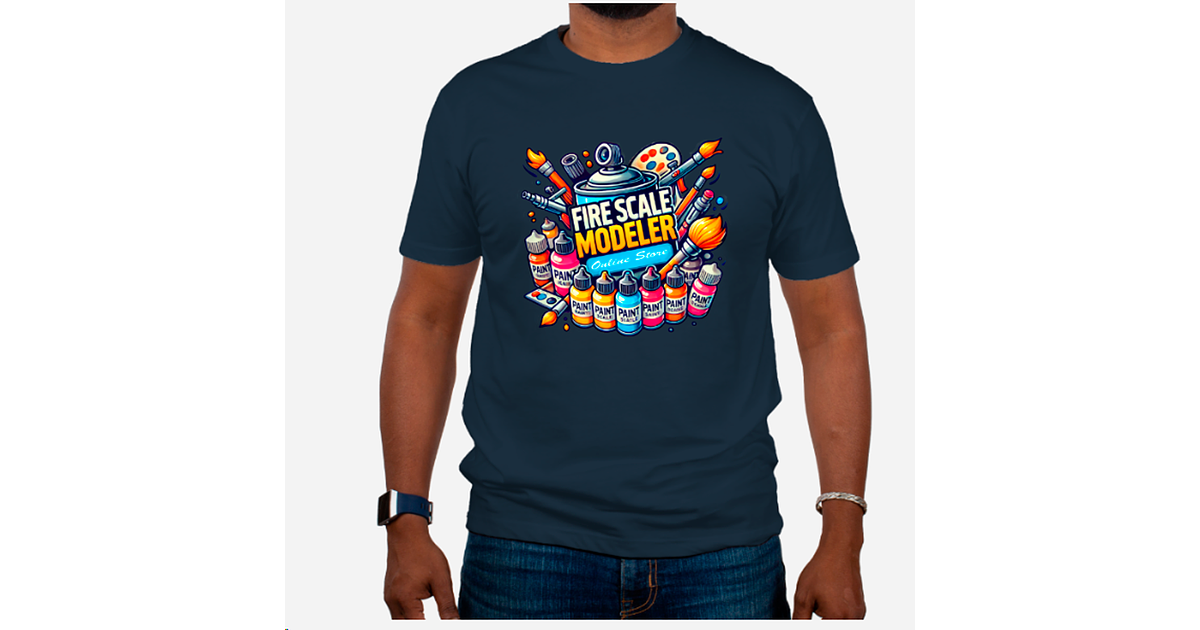T-shirt Fire Scale Modeler