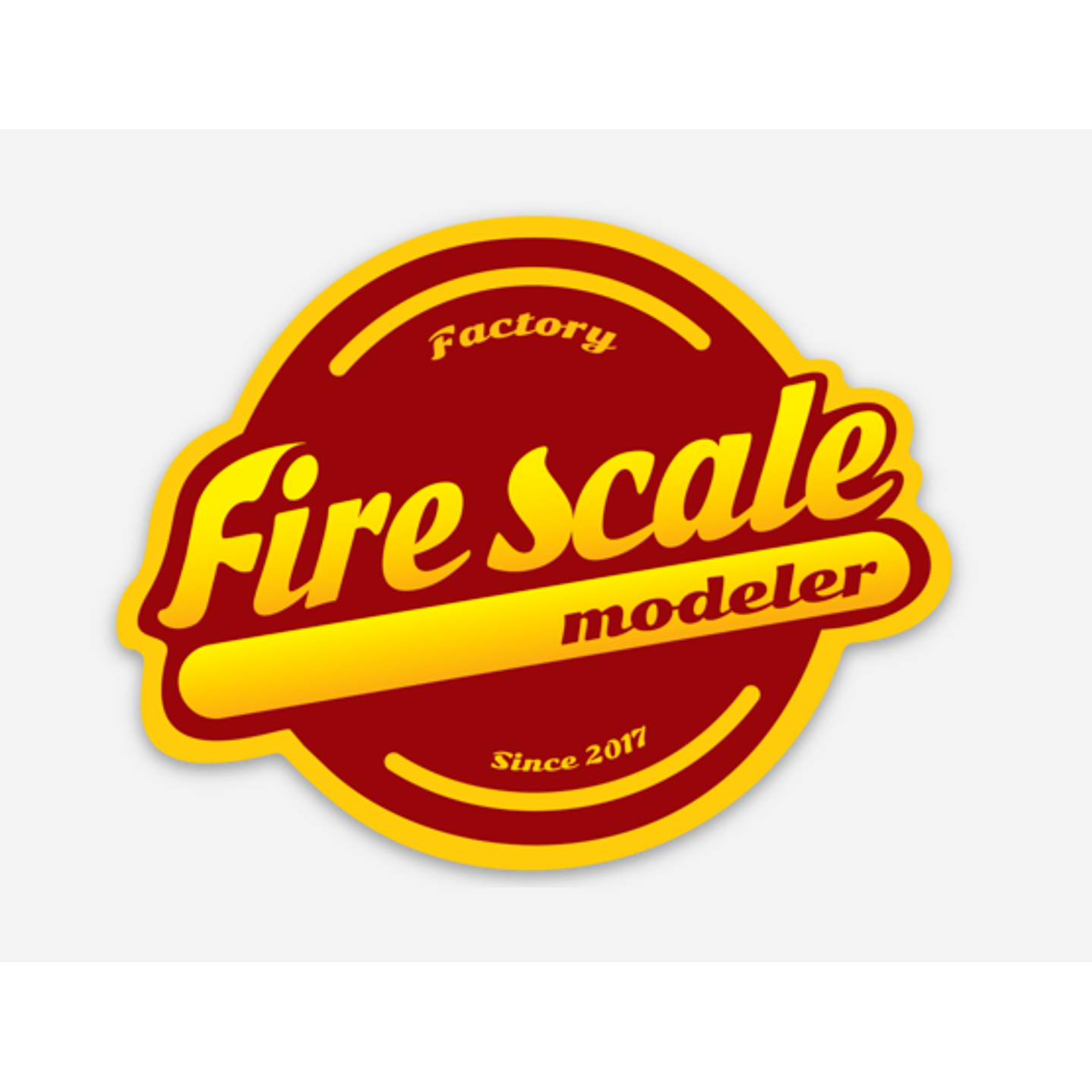 Fire Scale Logo Magnet
