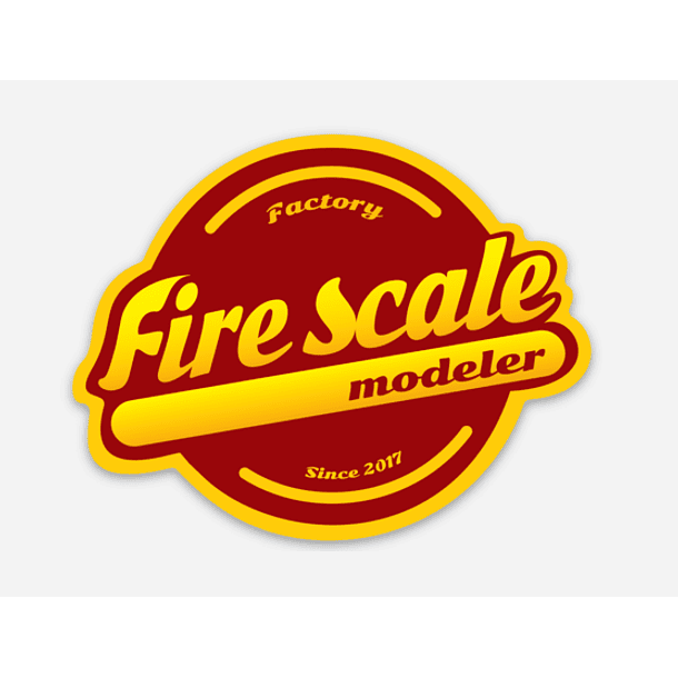 Fire Scale Logo Magnet