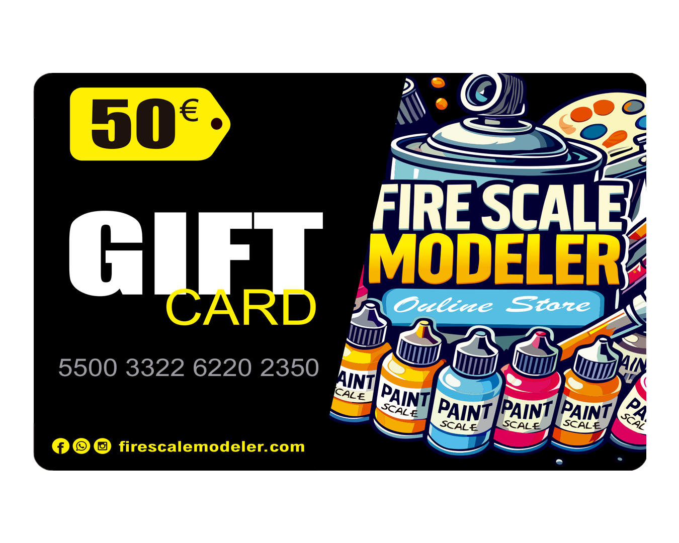 Fire Scale Modeler Gift Card – The Perfect Gift for Model