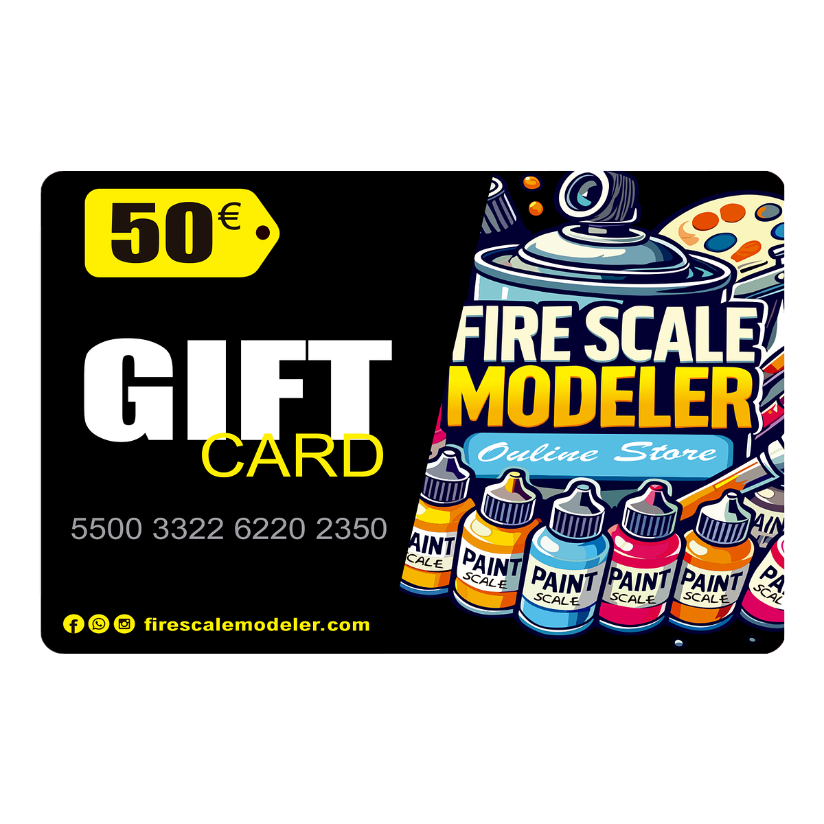 Fire Scale Modeler Gift Card – The Perfect Gift for Model