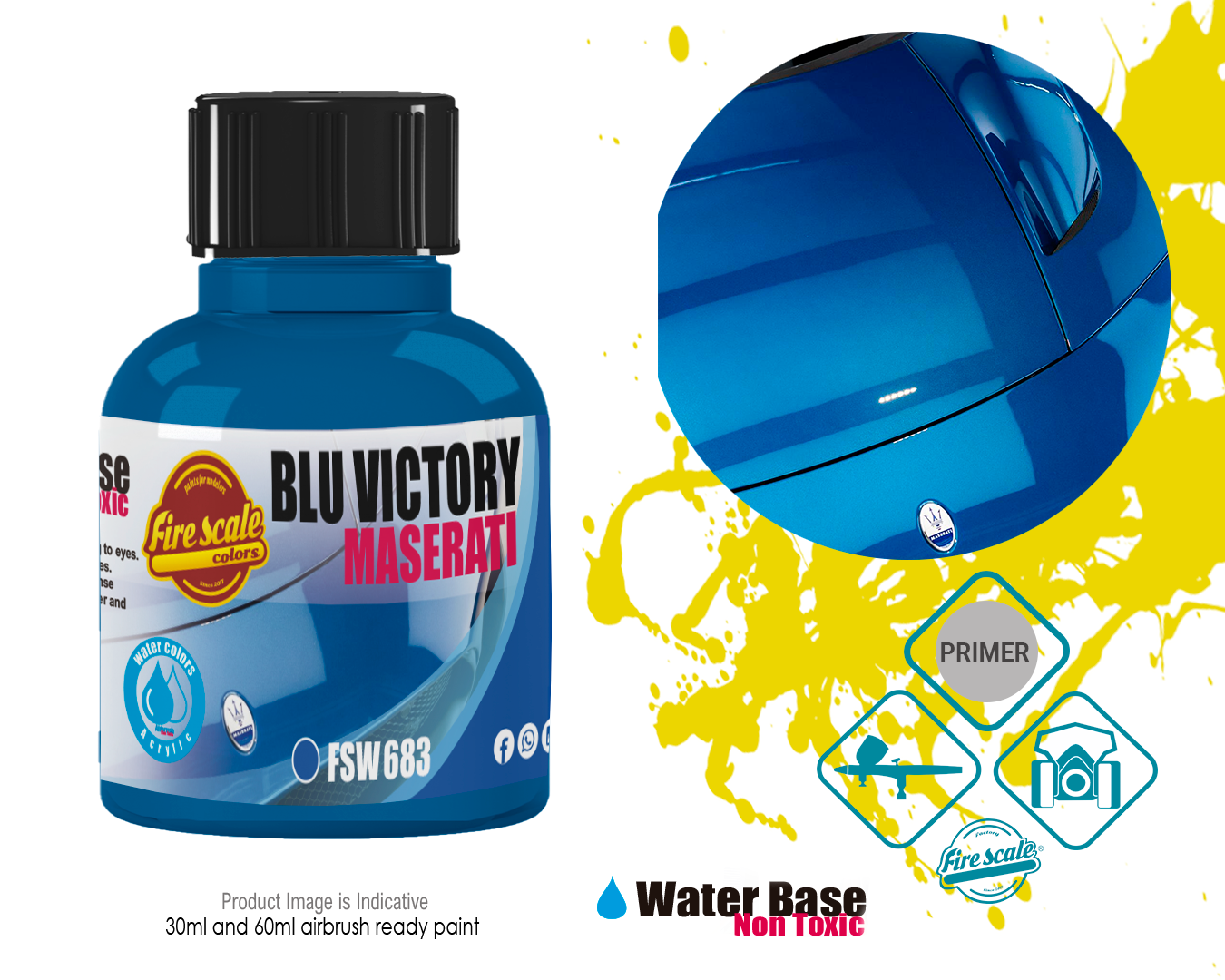 Blu Victory Maserati