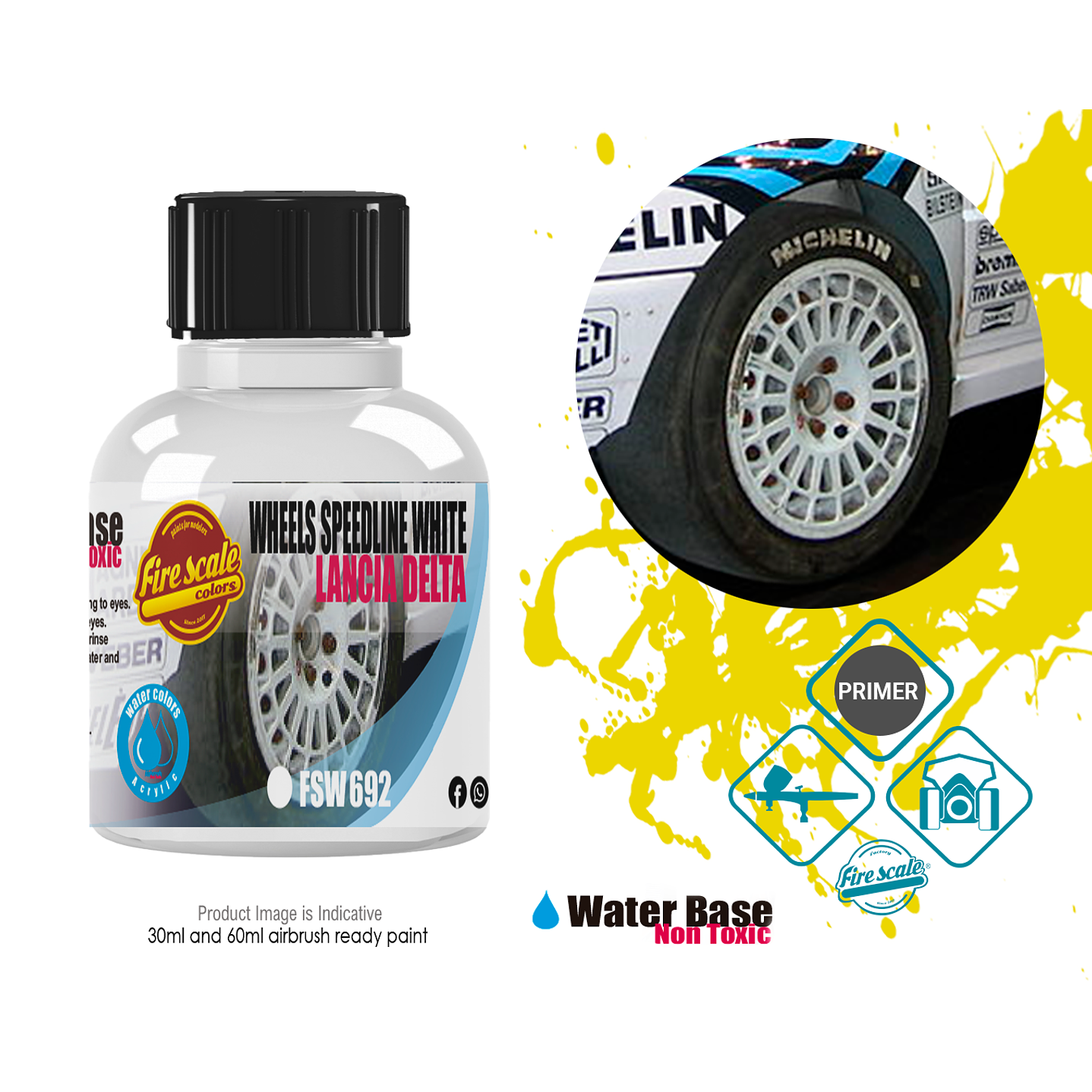 Wheels Speedline White Lancia Delta