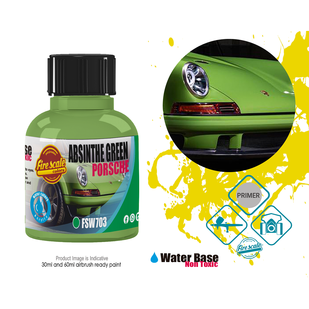 Absinthe Green Porsche