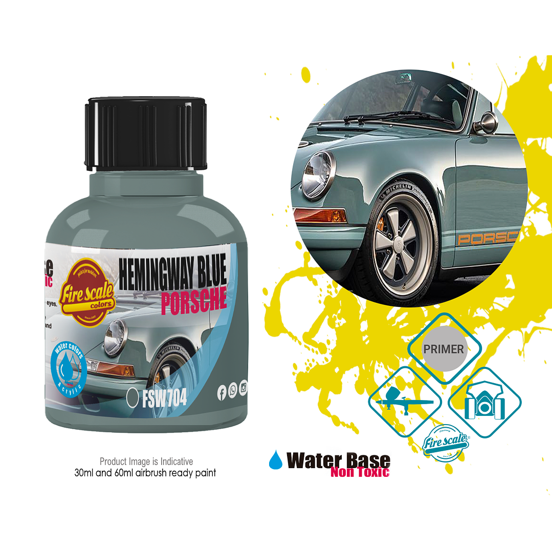 Hemingway Blue Porsche