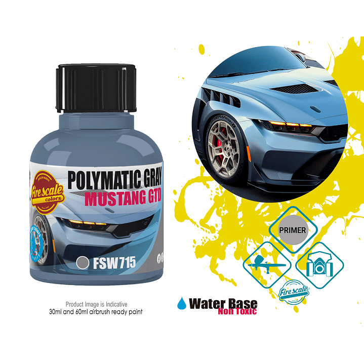 Polymimetic Gray Mustang GTD
