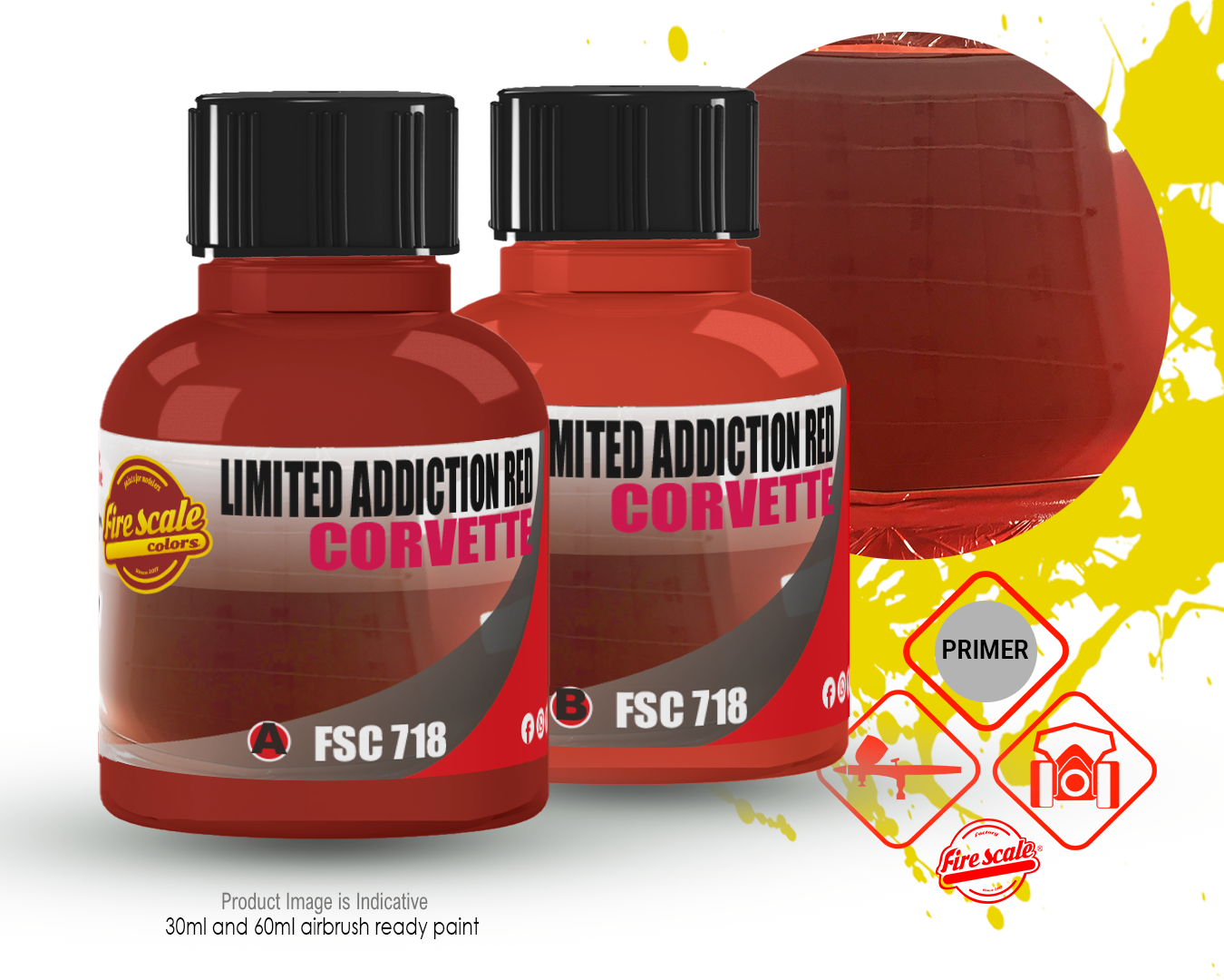 Limited Addiction Red Corvette