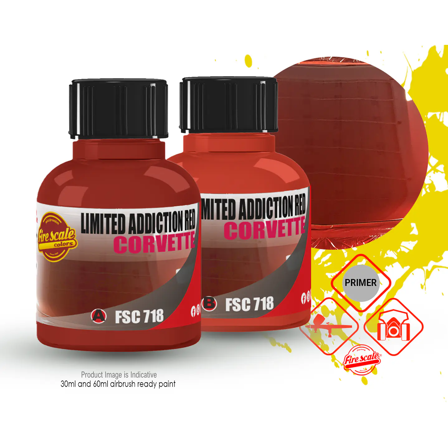 Limited Addiction Red Corvette