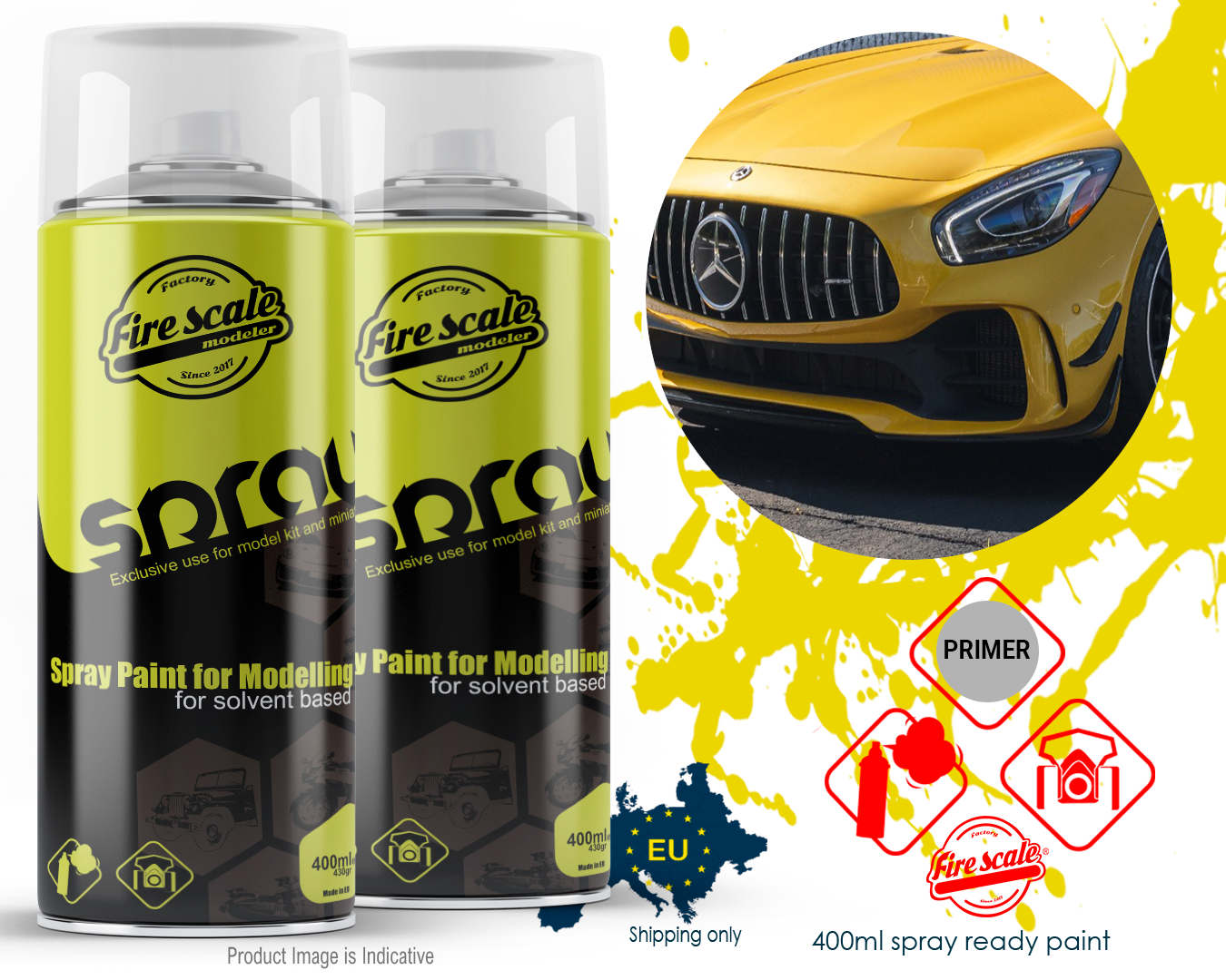 Solar Beam Mercedes AMG + Base Color 400ml