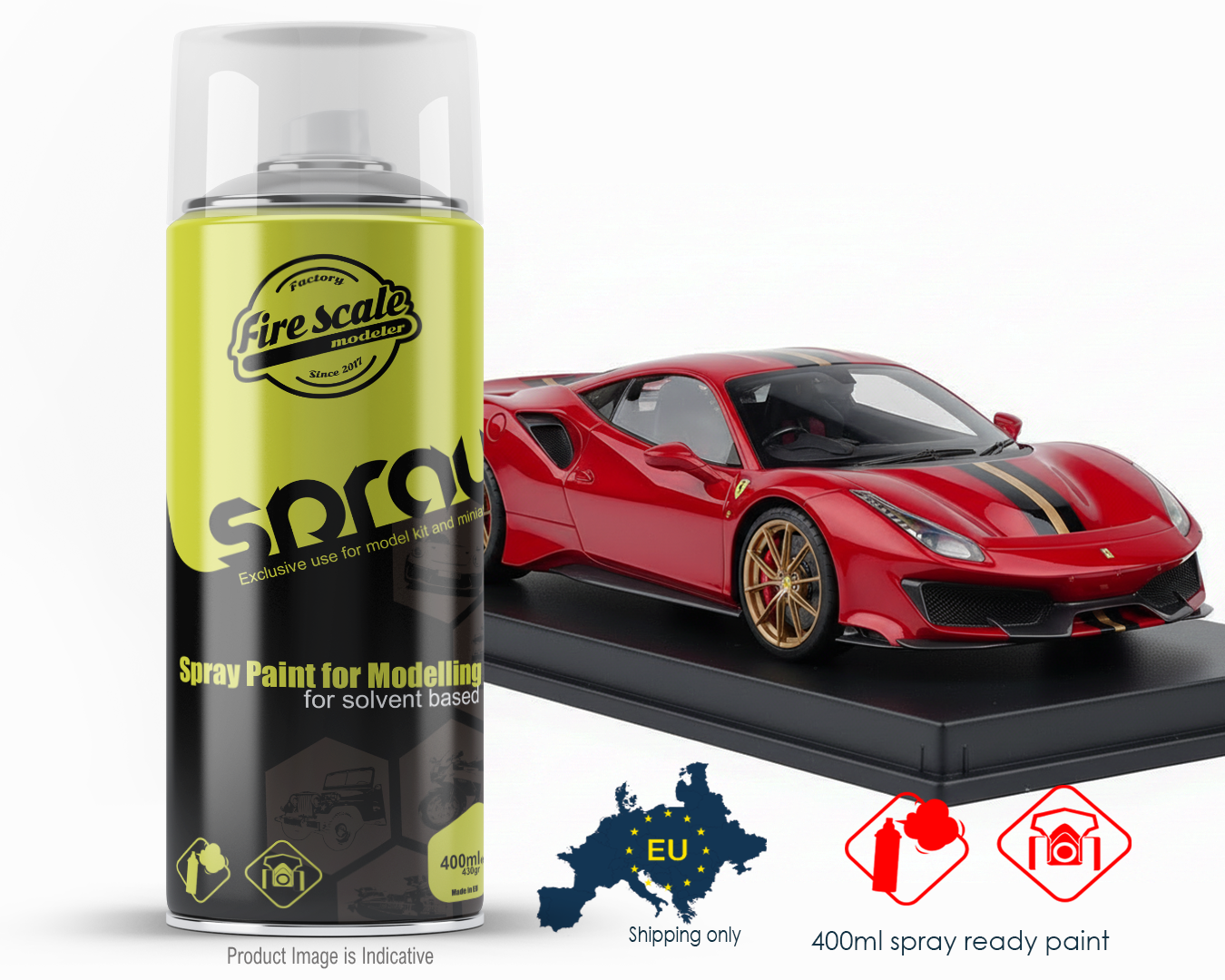 Rosso Fiorano Ferrari 400ml