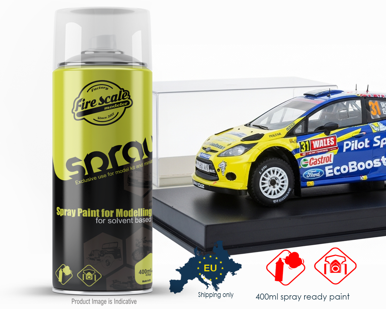 Ford Fiesta Michelin Pilot Bleu 400ml