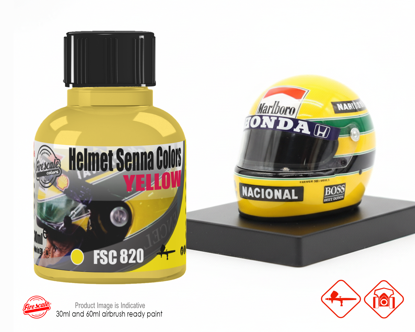 Helmet Senna Colors