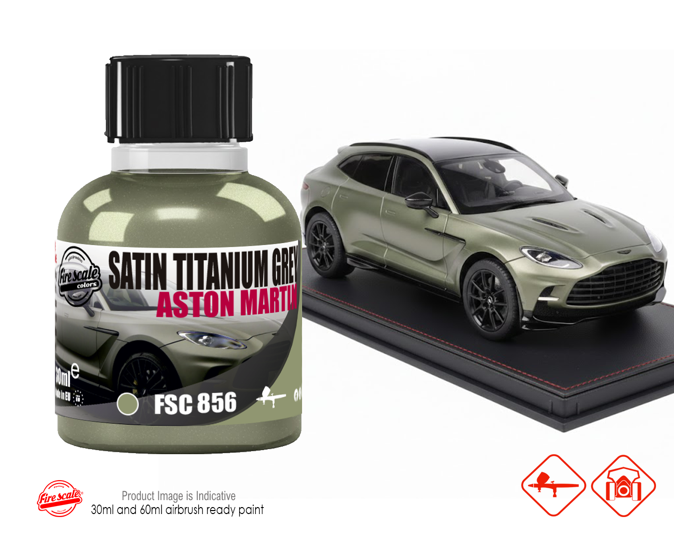Aston Martin Satin Titanium Grey