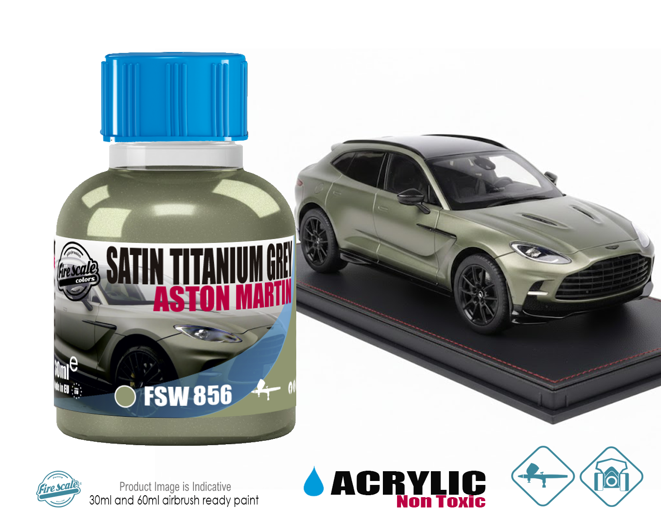 Aston Martin Satin Titanium Grey