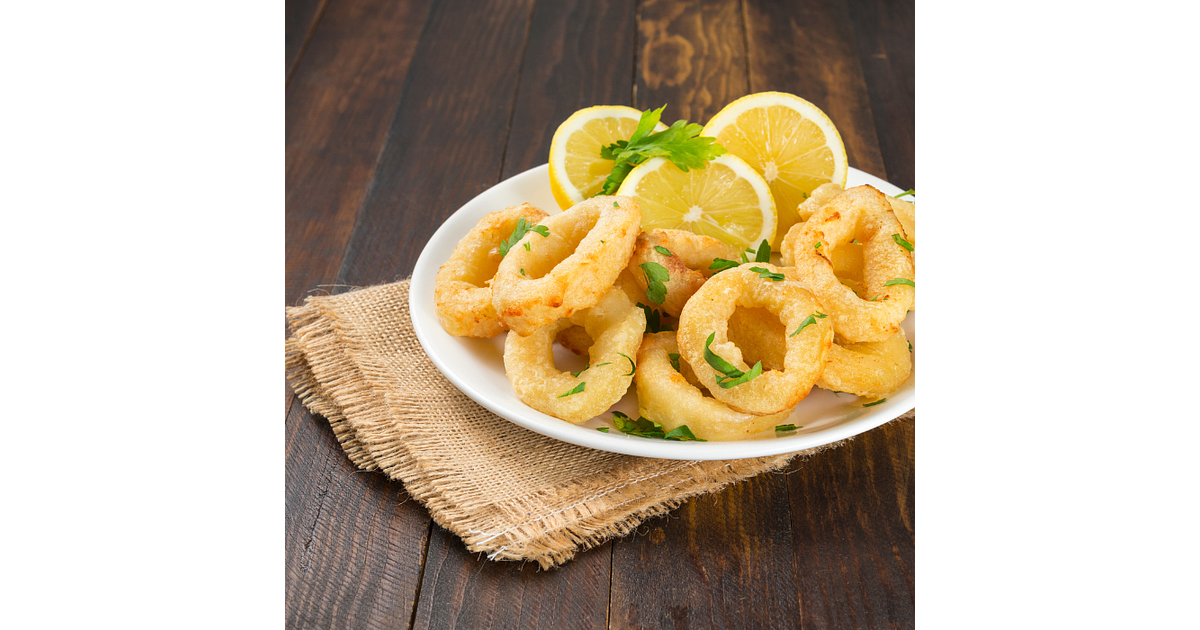 CALAMAR ANILLOS REBOZADOS 400 GR