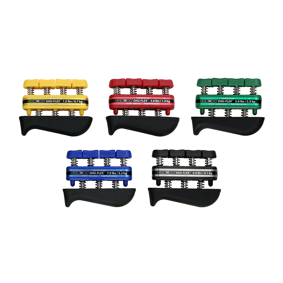 Set de Digiflex de 5 resistencias Cando