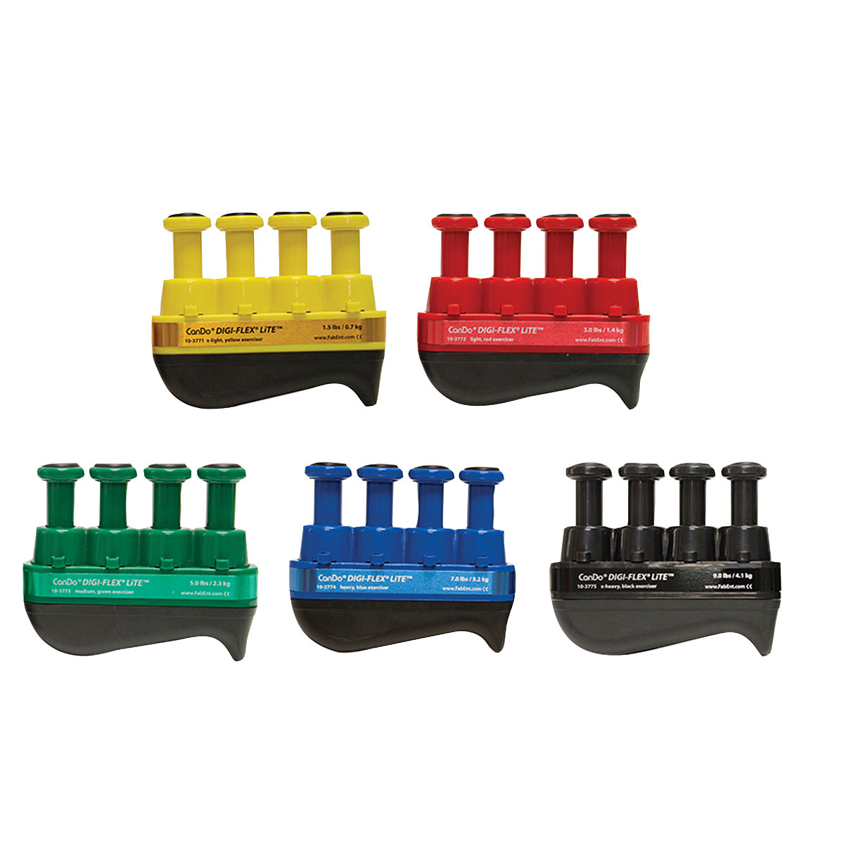 Set de Digiflex de 5 resistencias Cando