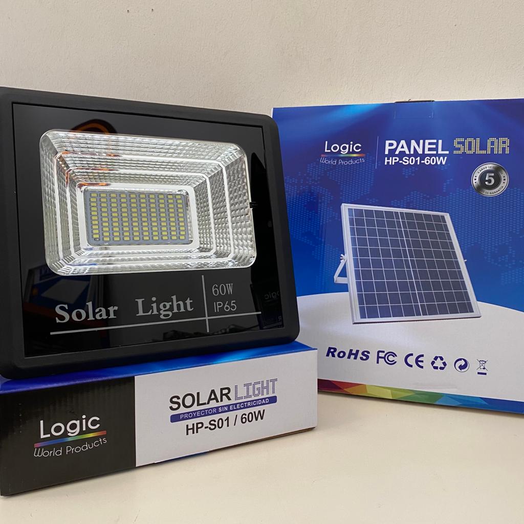 Proyector solar LED 60w línea profesional
