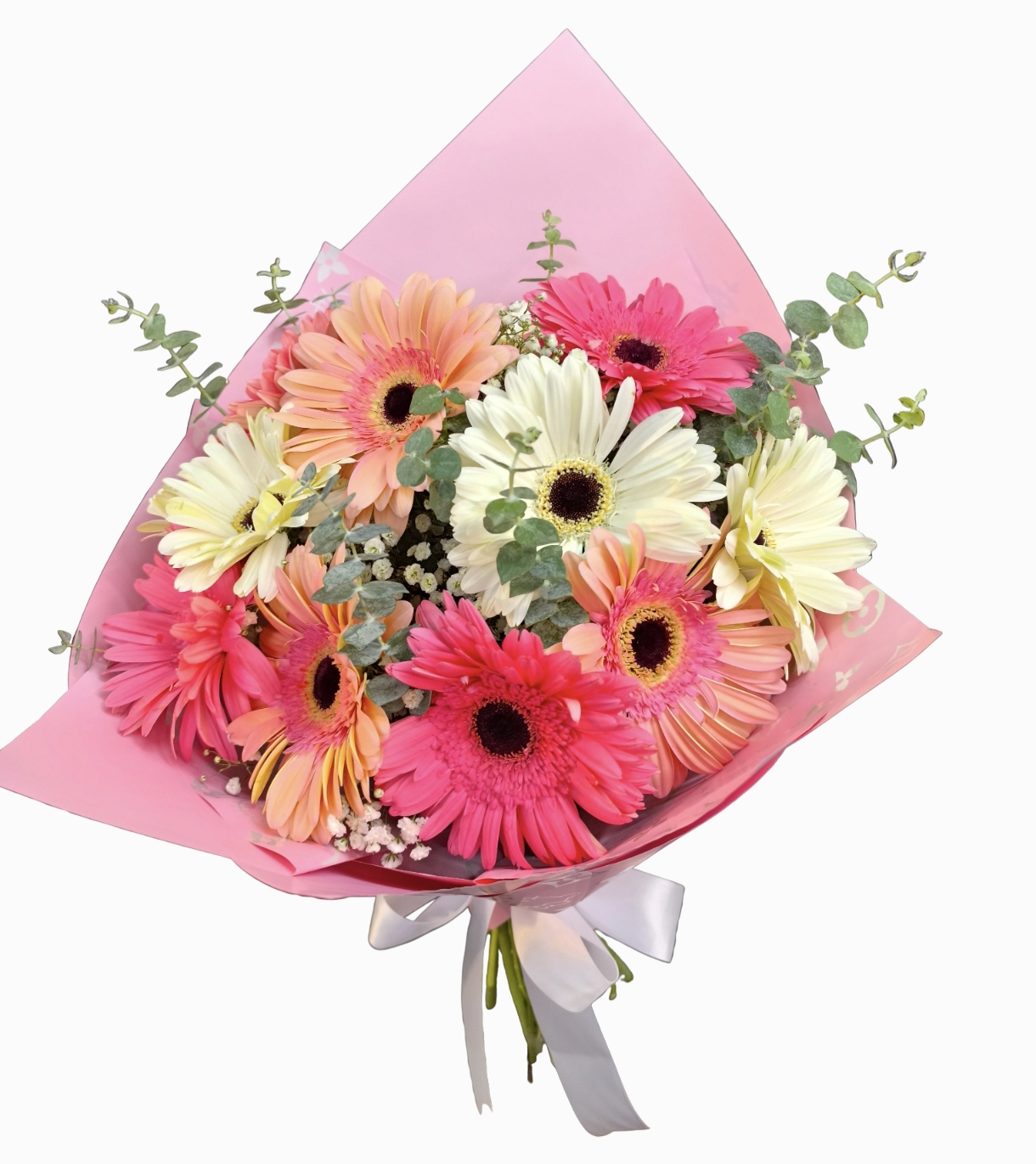 Ramo de gerberas pastel