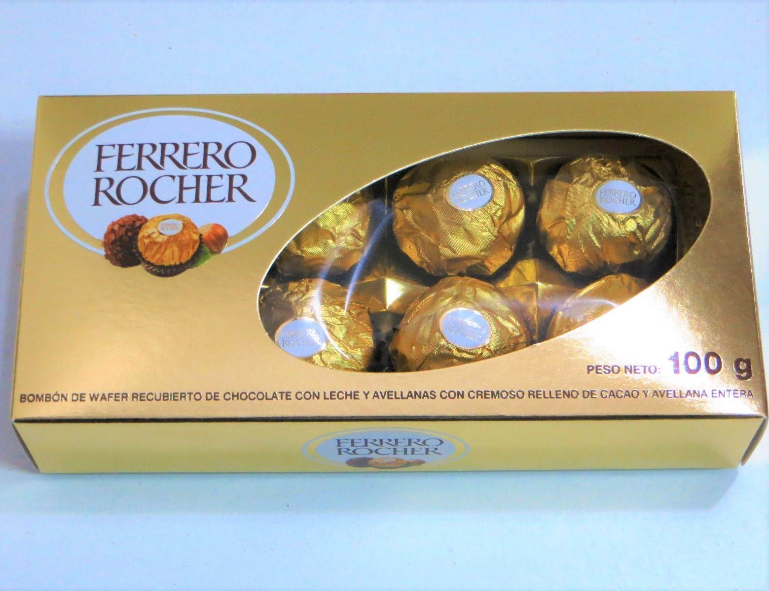 Bombones Ferrero Rocher 100 gr.