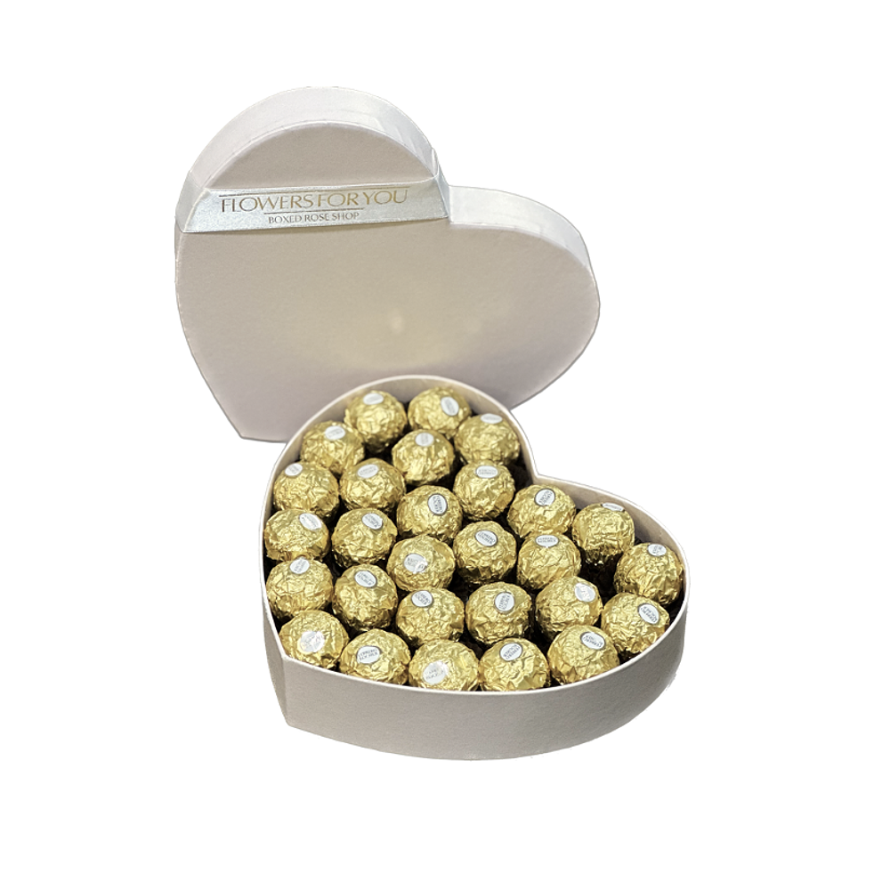 Box corazón Ferrero Rocher