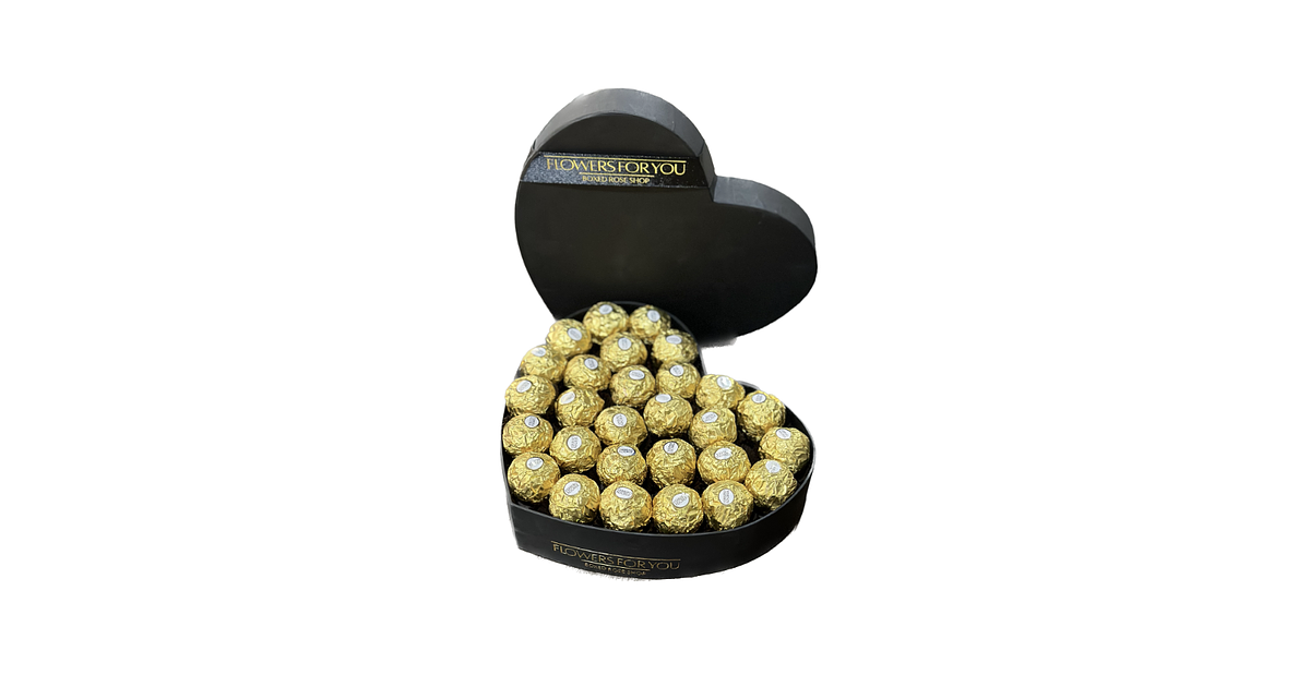 Box corazón Ferrero Rocher