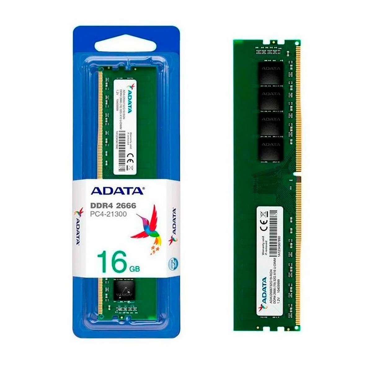 Memoria RAM ADATA para Portátil 16GB DDR4 Bus 2666MHz