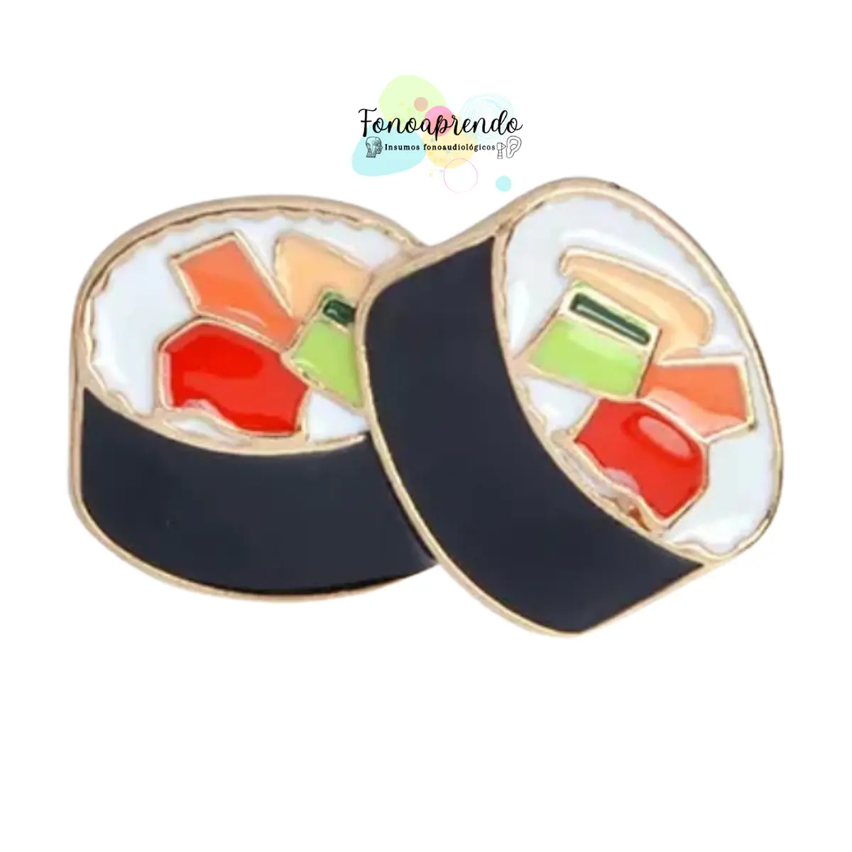 Pin Sushi Fonoaprendo