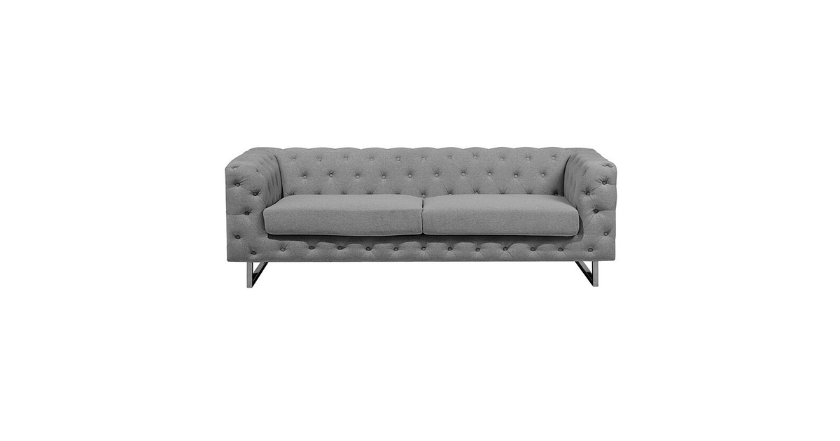 Sofá Edna de 3 Cuerpos | Elegancia Clásica y Lujo