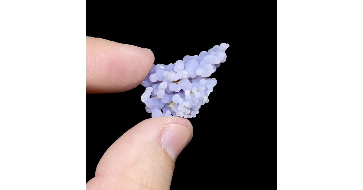 Ágata uva Calcedonia Botroidal en drusa cluster #20
